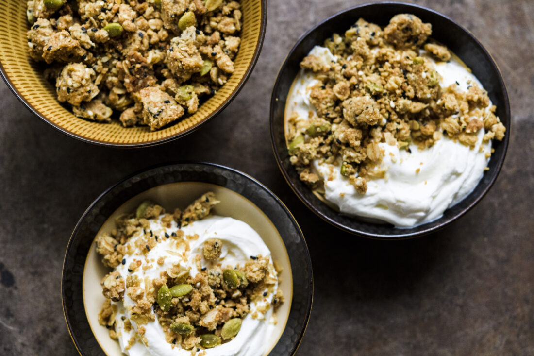 CRAVE: Sesame-oat crumble adds easy sophistication to ice cream | News ...